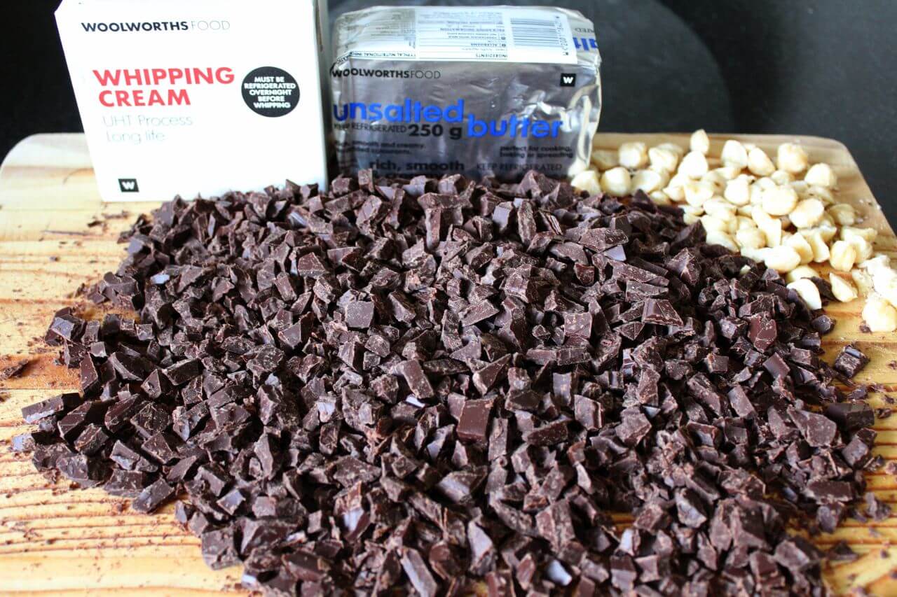 Hazelnut Dark Chocolate and Salt Flake Tart - Sparkle Ellie