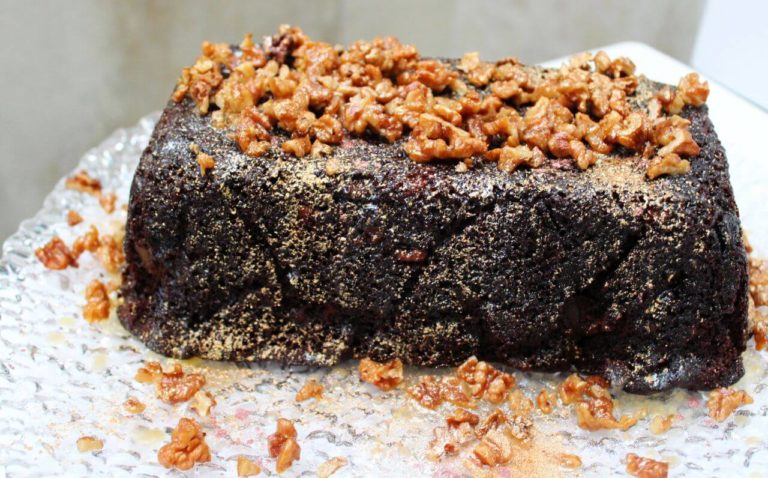 Coffee-Nut Date Loaf - Sparkle Ellie